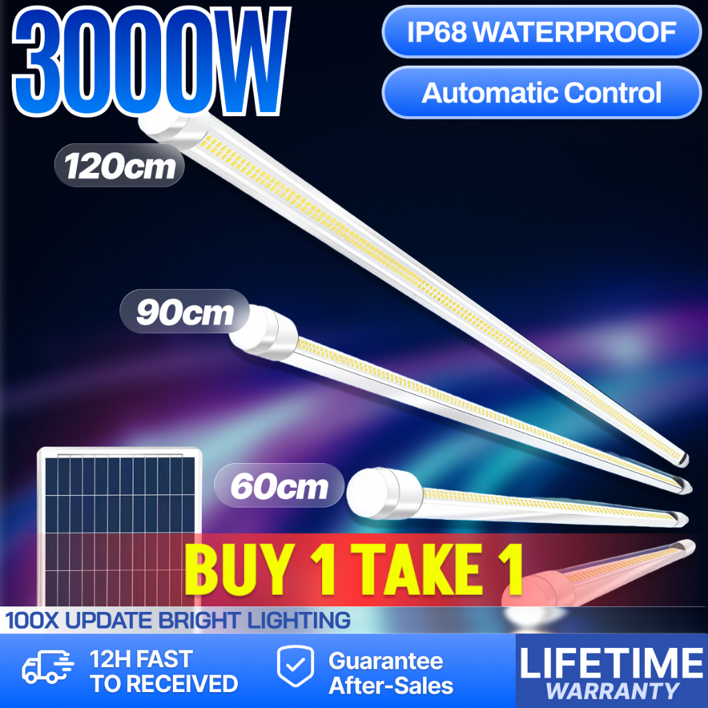 Solar Light Outdoor Waterproof 3000W Solar Light Indoor Light Solar ...