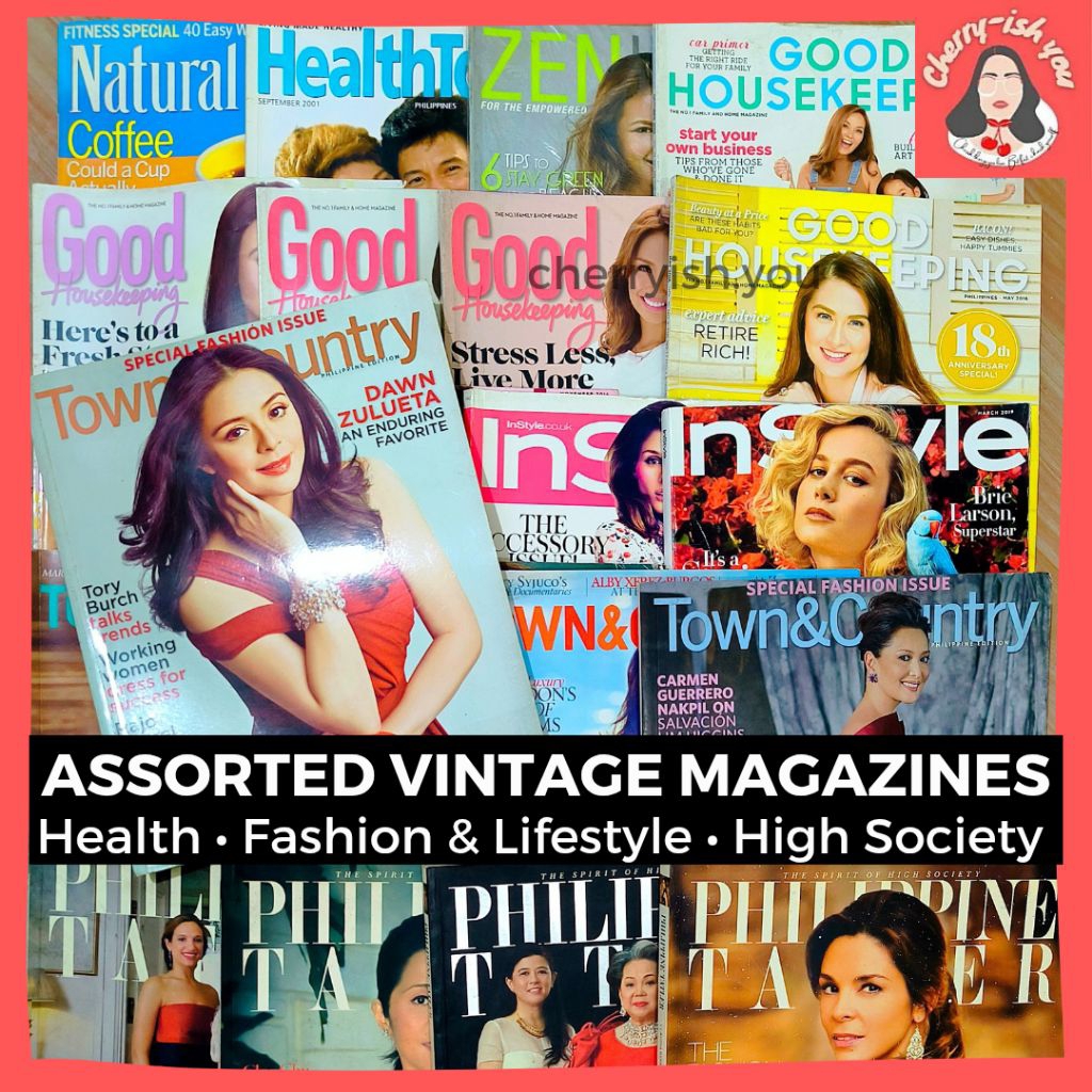 FASHION, HEALTH & LIFESTYLE MAGAZINES: Tatler/Town &County/Metro ...