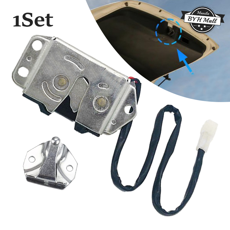 2PCS Tailgate Rear Back Door Lock Latch Fit For Toyota Hiace Dyna 69350 ...
