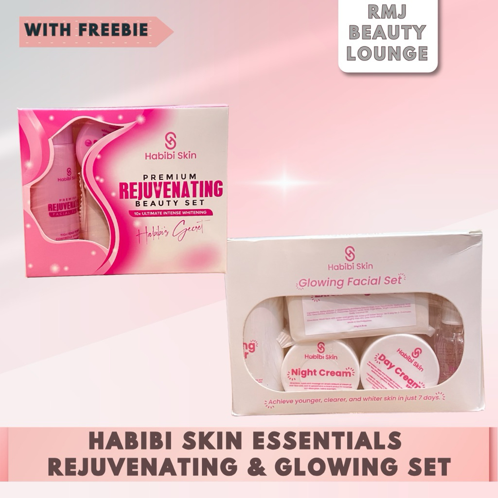 HABIBI SKIN ESSENTIALS Premium Rejuvenating & Glowing Facial Set for ...