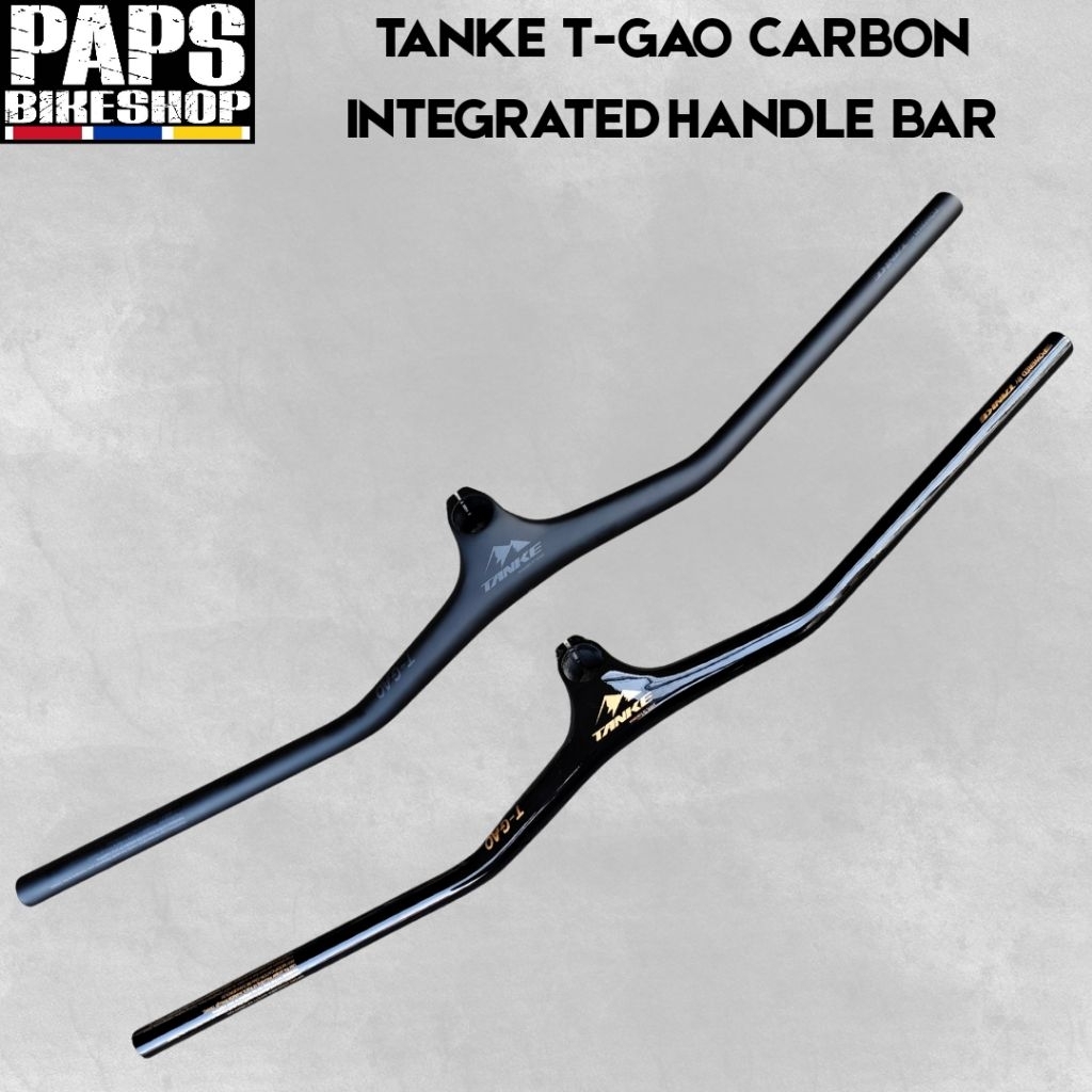 TANKE T-GAO CARBON INTEGRATED HANDLE BAR FOR MOUNTAIN BIKE | Shopee ...