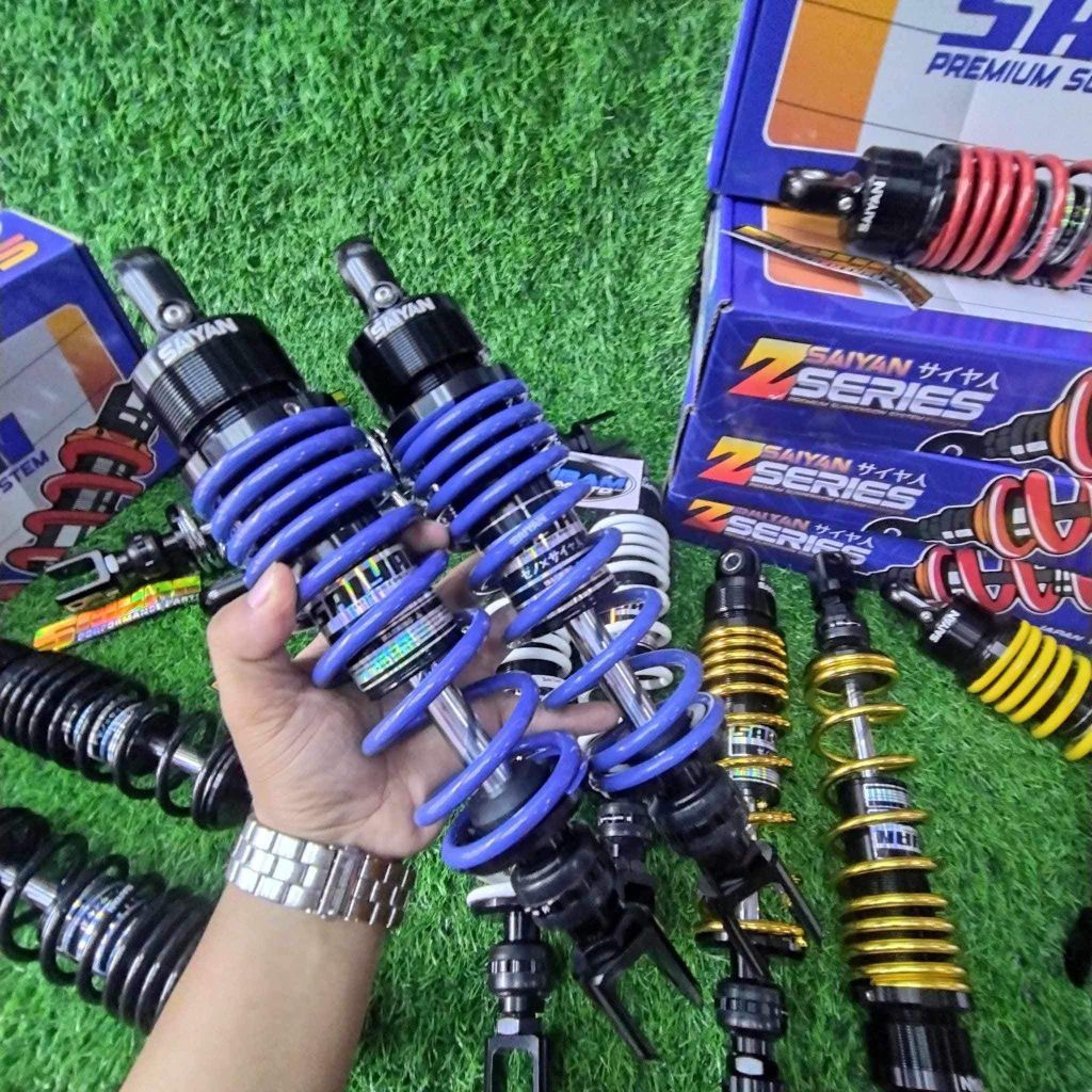 Saiyan Premuim Dual Shock Fully Adjustable Aerox/Nmax/Pcx 305MM ...