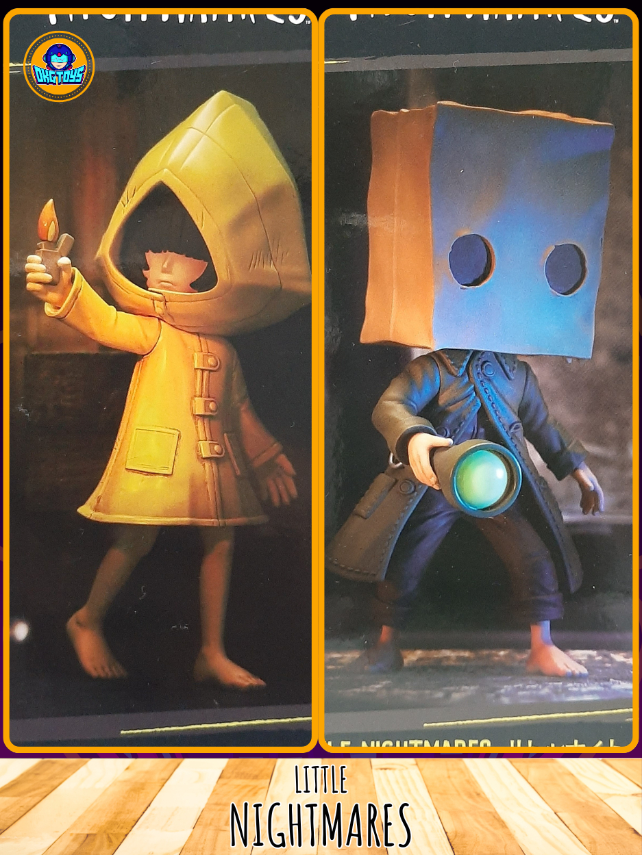 LITTLE NIGHTMARES I - II - Six - MONO - FIGURES AUTHENTIC | Shopee ...