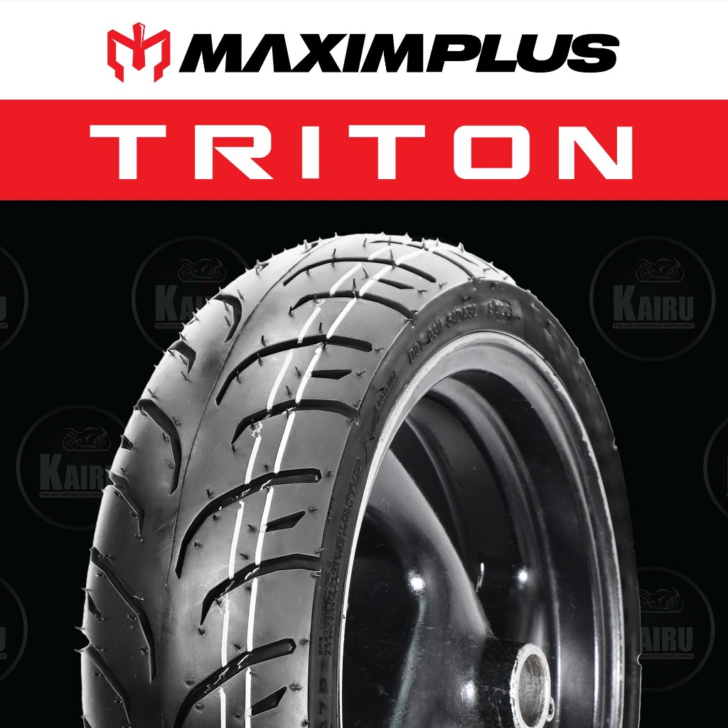 MAXIMPLUS MOTORCYCLE TIRE TRITON RIM 10 & 12 TUBELESS FREE SEALANT AND ...