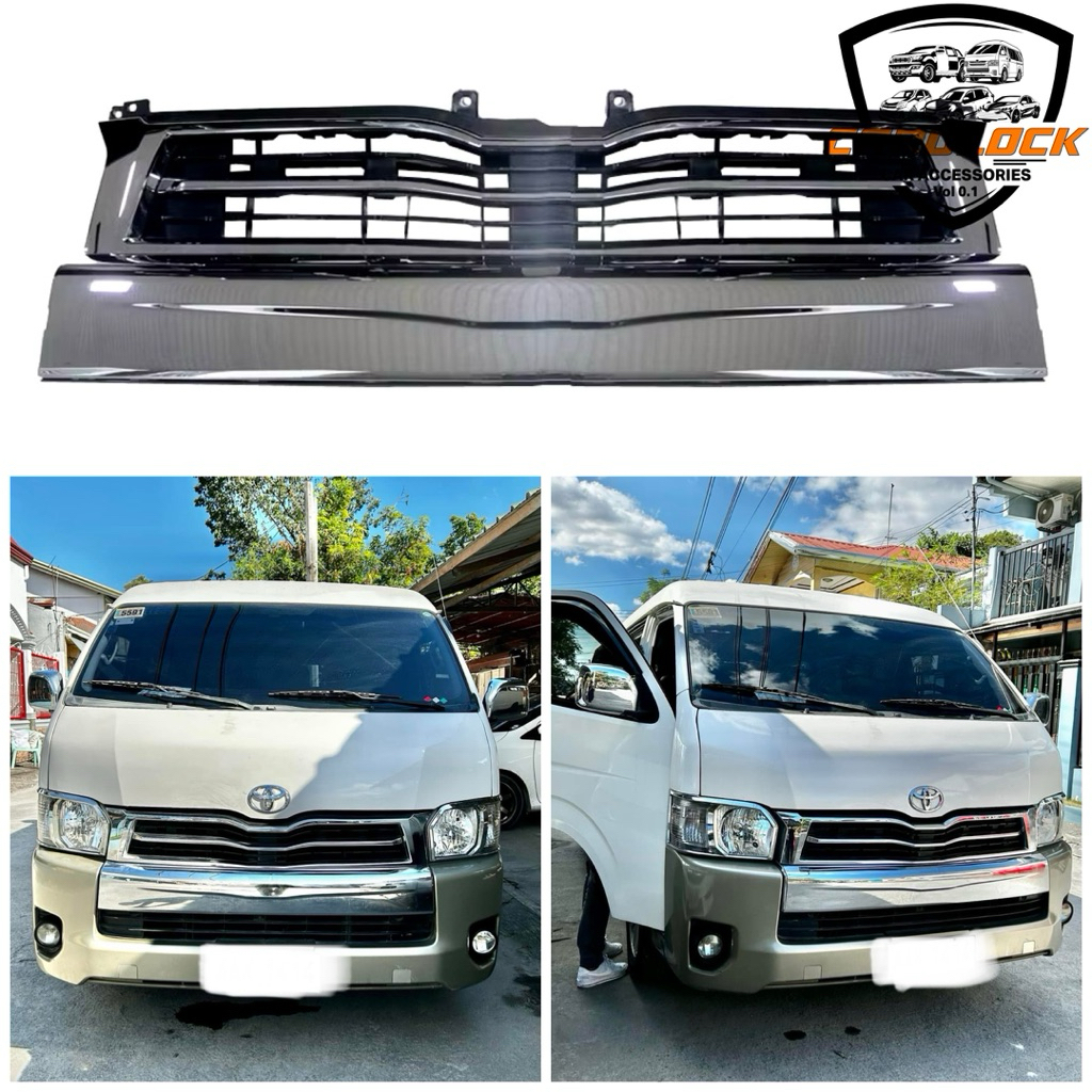 Toyota Hiace GL Grandia Grill SG Super Grandia Design 2014 2015 2016 ...