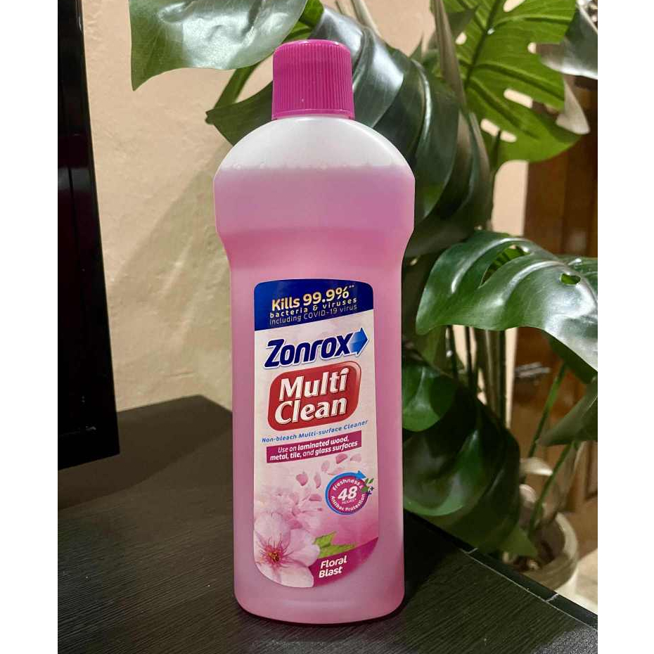 Zonrox Multi Surface Cleaner Lemon Splash/Floral Blast 450ml | Shopee ...