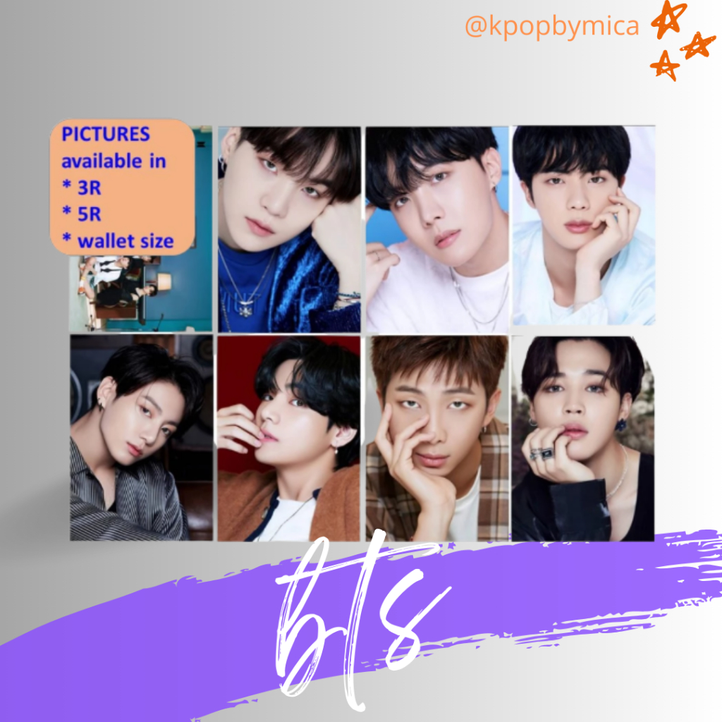 Bangtan Pictures BE Album Concept available in Wallet, 3R, 5R sizes ...