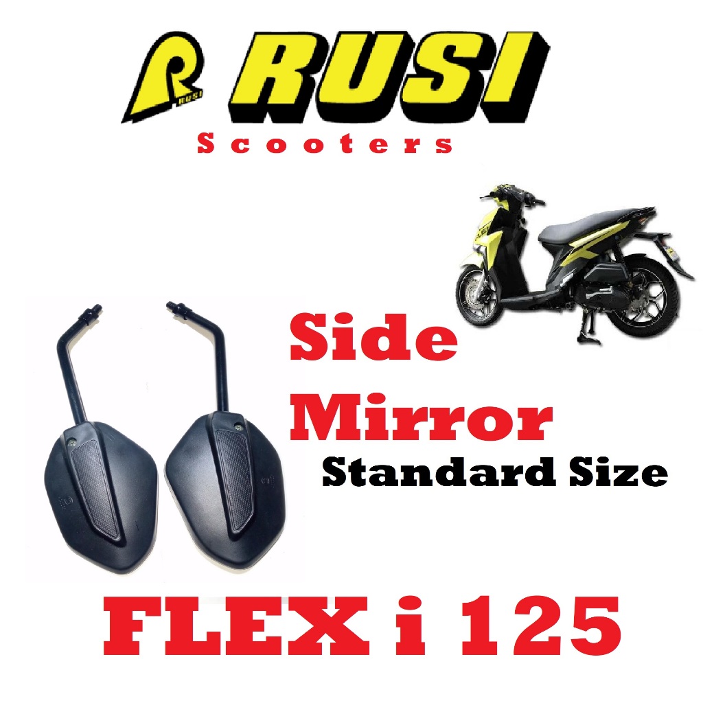 Rusi Flex 125 I Side Mirror (select J&T for fast shipping) | Shopee ...