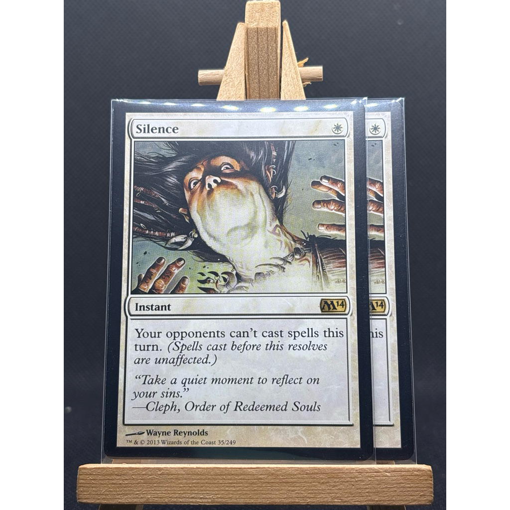 MTG Magic the Gathering Silence | Shopee Philippines