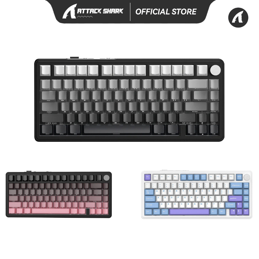 [Attack Shark Promo] ATTACK SHARK X85 Wireless Mechanical Keyboard ...