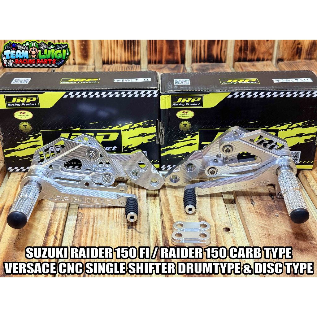 JRP RAIDER 150 CARB, RAIDER 150 FI CNC VERSACEE ALLOY SHIFTER DISC ...