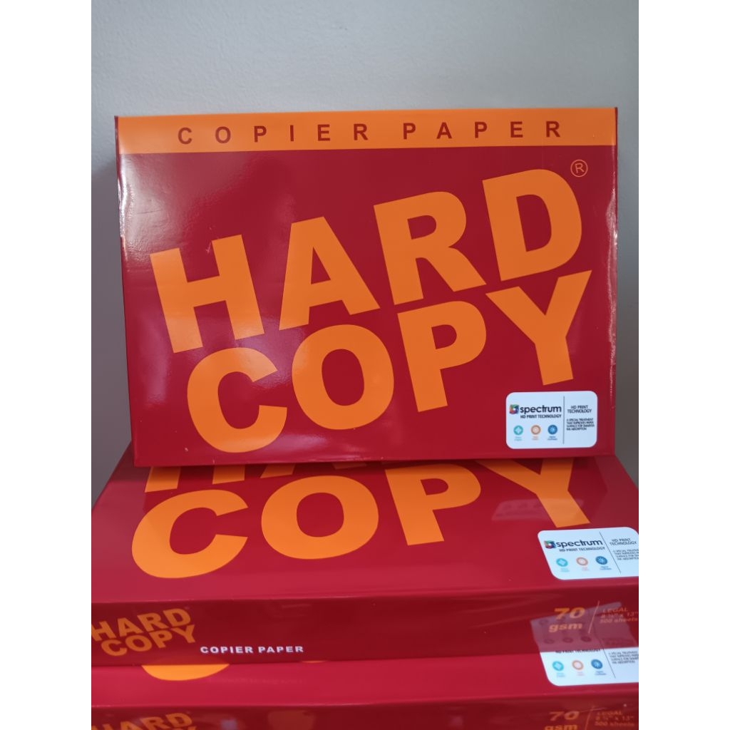 Hard Copy bond paper short /A4/ Long 70gsm & 80gsm (Sold Per Ream ...