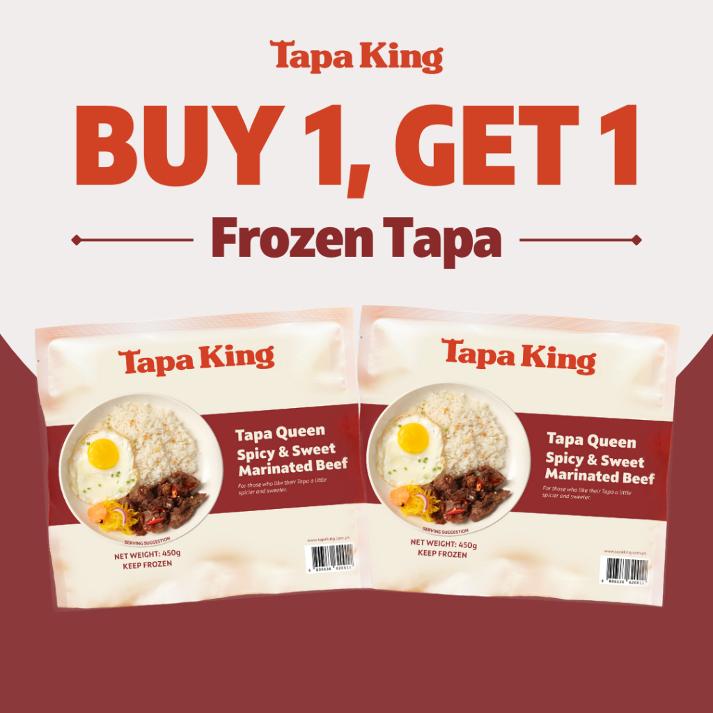 Frozen Tapa Duo - Tapa Queen Spicy & Sweet Marinated Beef 450g | Shopee ...
