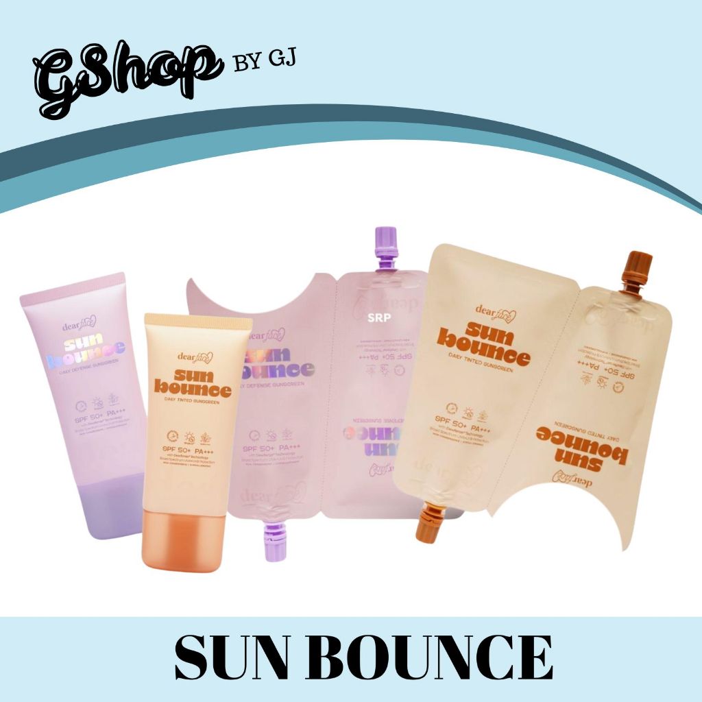 Product Overview: Dear Face Sunbounce Sunscreens Dear Face’s Sunbounce ...