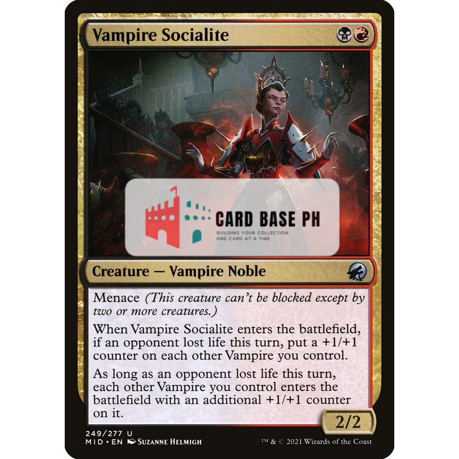 Vampire Socialite - Magic the Gathering Trading Card | Shopee Philippines