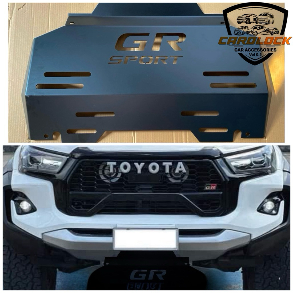 Toyota Hilux Revo Conquest GRS 2016 - 2025 GR Sport Skid Plate ...