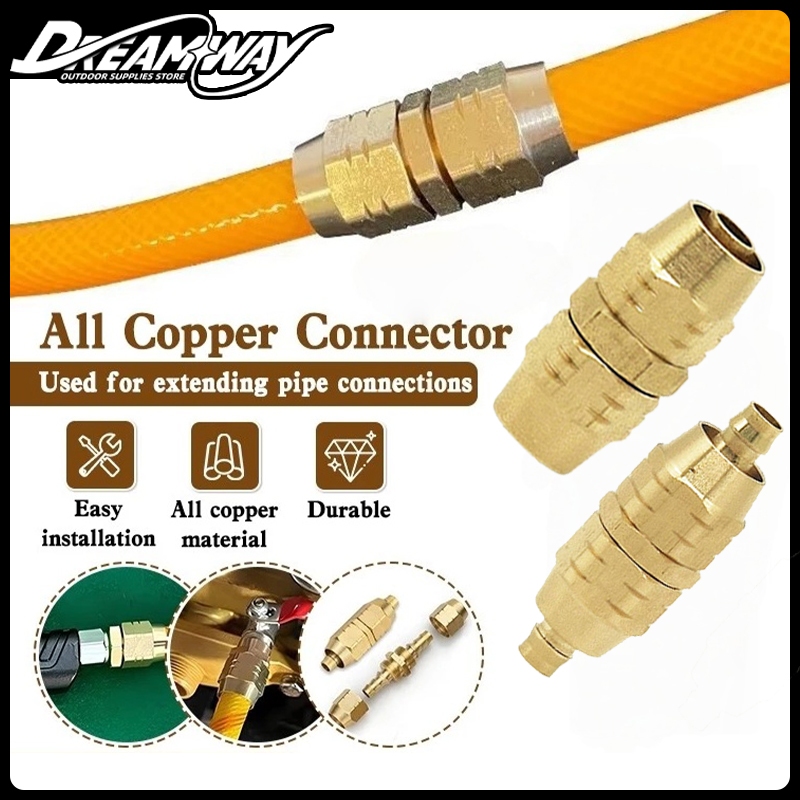 Brass Water Pipe Connectors High-Pressure Brass Water Hose Connectors ...