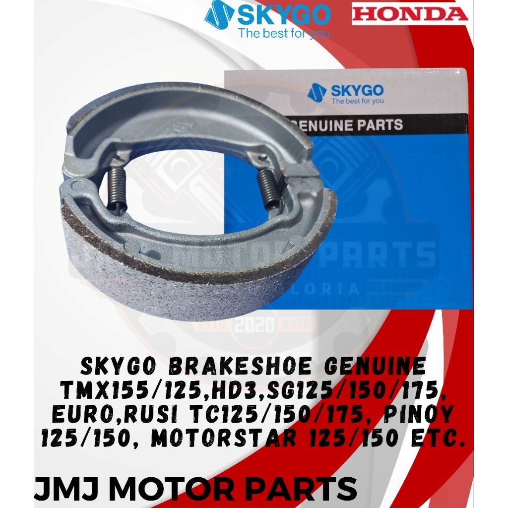 Rear Brake Shoe Tmx155/125, Sg125/150, Euro125/150, Motor star strx125 ...