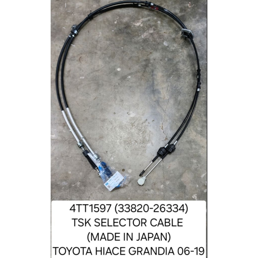 SELECTOR CABLE TOYOTA HIACE GRANDIA (2006-2019) TSK (JAPAN) | Shopee ...