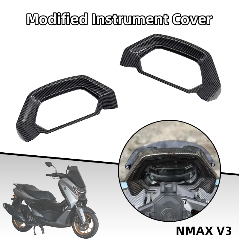 Yamaha NMAX V3 Standard / Turbo TECHMAX Instrument Panel Cover Carbon ...