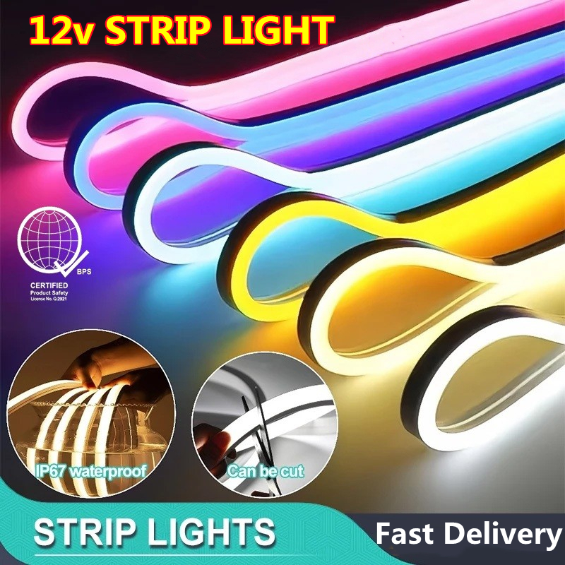 12V Christmas Lights Flexible LED Strip Light Cove Lights For Ceiling ...