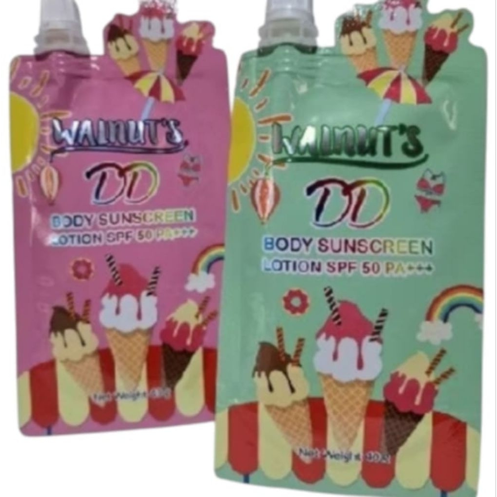 DD Walnut's Body Sunscreen Lotion Spf50 | Shopee Philippines