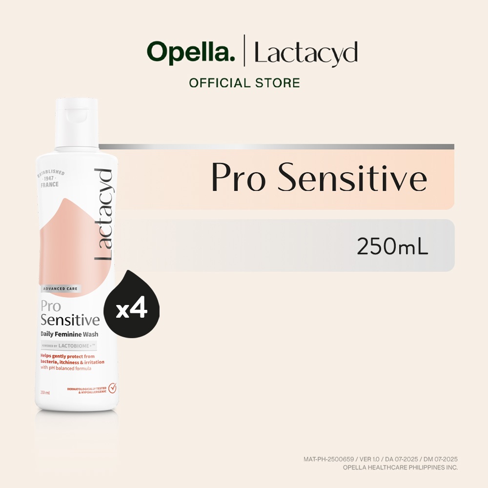 Lactacyd Pro Sensitive Feminine Wash Cleanser Soothing Gentle Balancing ...