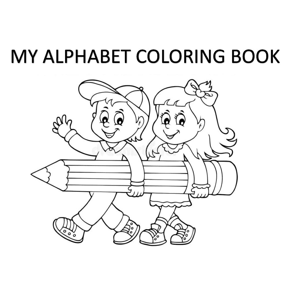 MY ALPHABET COLORING BOOK | Shopee Philippines