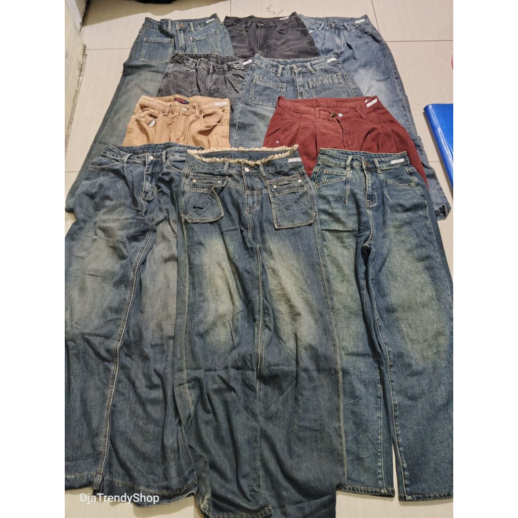 BAGGY PANTS BUNDLE 10PCS | Shopee Philippines