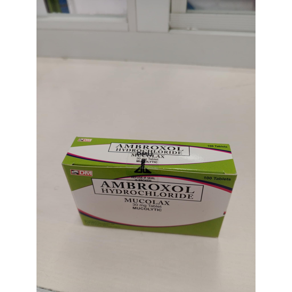 Ambroxol 30mgTAB ( MUCOLAX ) | Shopee Philippines