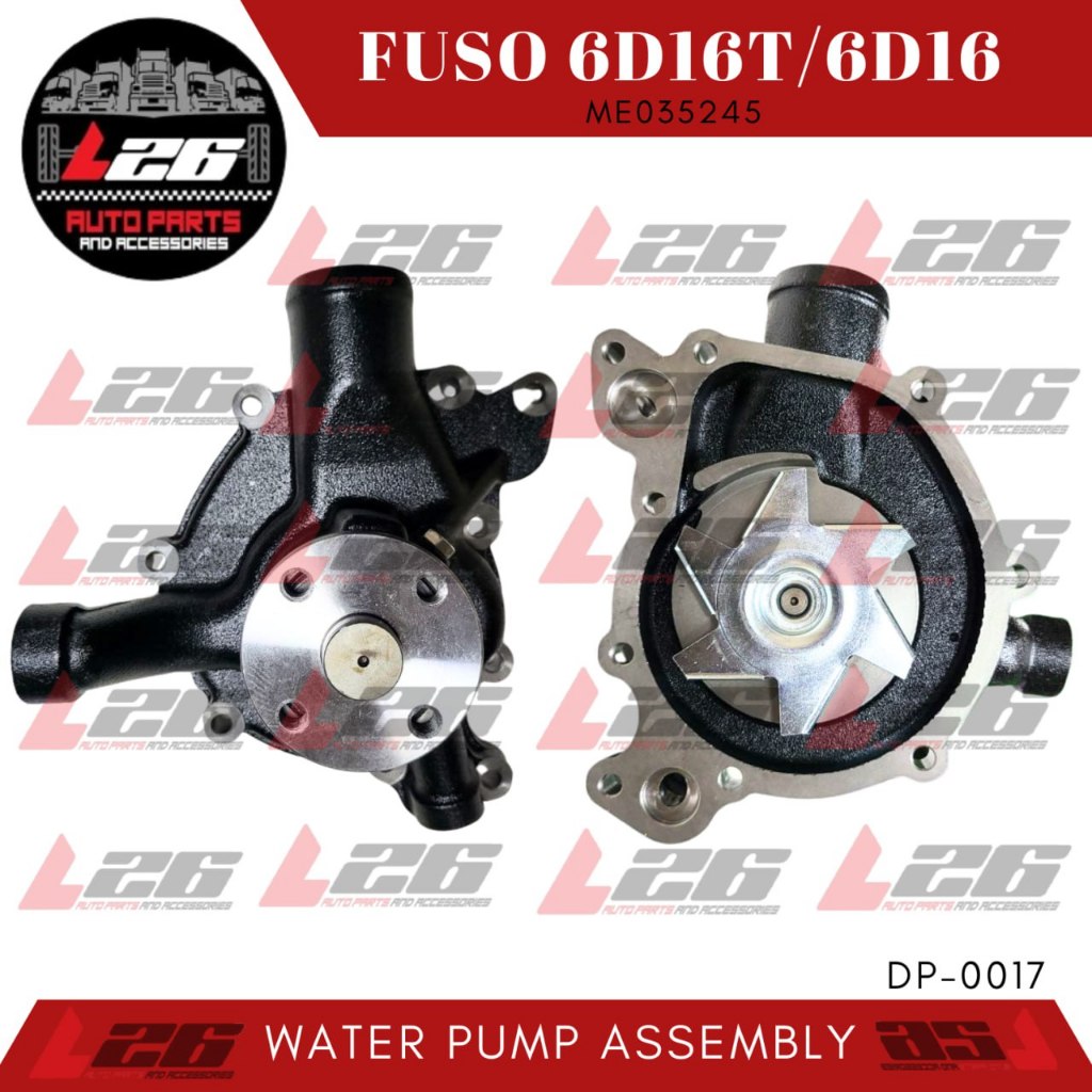 Mitsubishi Fuso 6D16 6D16T WATER PUMP ASSEMBLY DP-0017 ME035245 GSK ...
