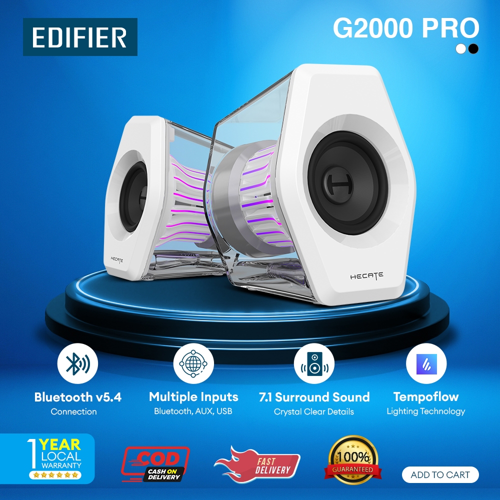 Edifier G2000 PRO desktop 2.0 gaming speaker | Shopee Philippines