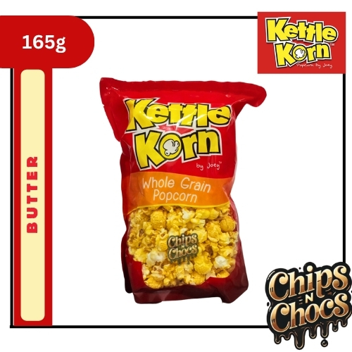 Kettle Korn Popcorn Large 165g -Cheese/BBQ/Butter/Mix/Chocolate/Salted ...