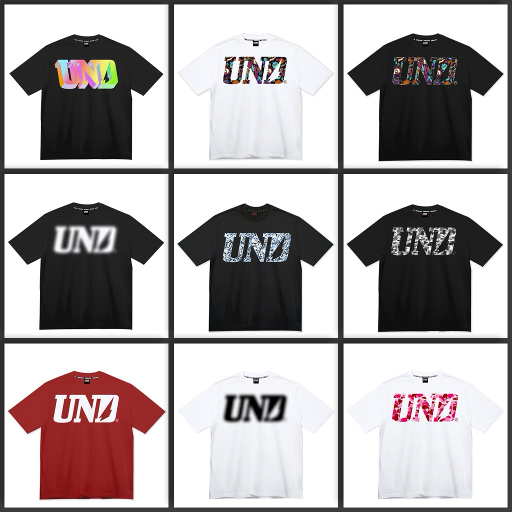 UNDRAFTED “ UND Logo Tee’s “ | GV Closet : On-hand | Shopee Philippines