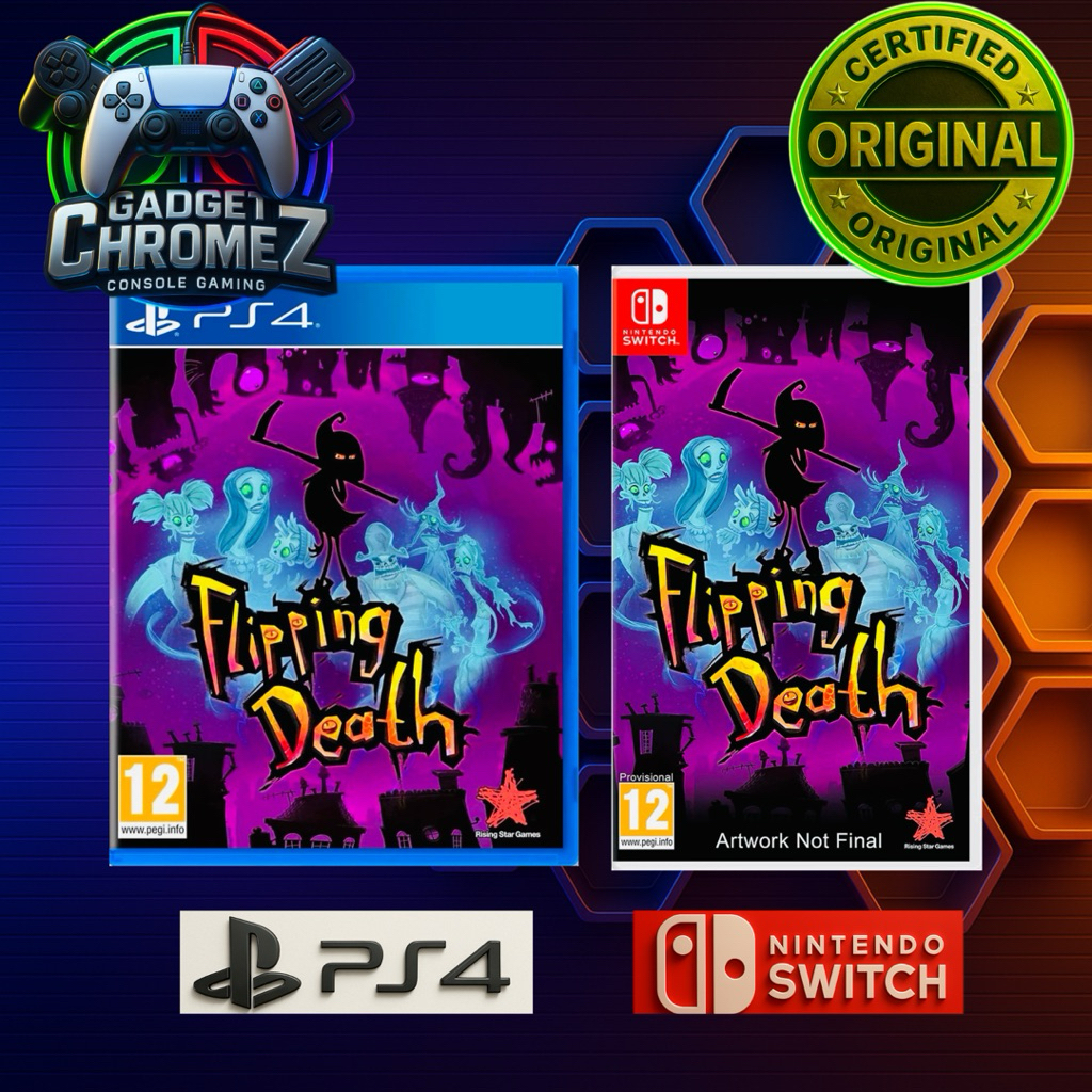 Flipping Death | PS4 / Nintendo Switch Game | BRANDNEW | Shopee Philippines