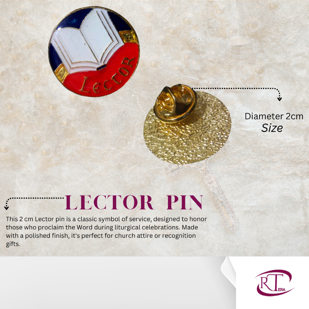 Lector Pin - 2cm - P5-9057 Diameter - 2 cm | Shopee Philippines