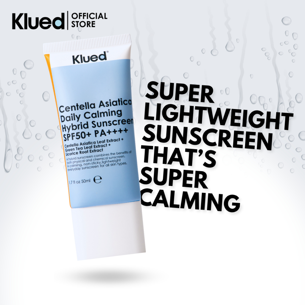 Klued - Centella Asiatica Daily Calming Hybrid Sunscreen SPF 50+ PA ...