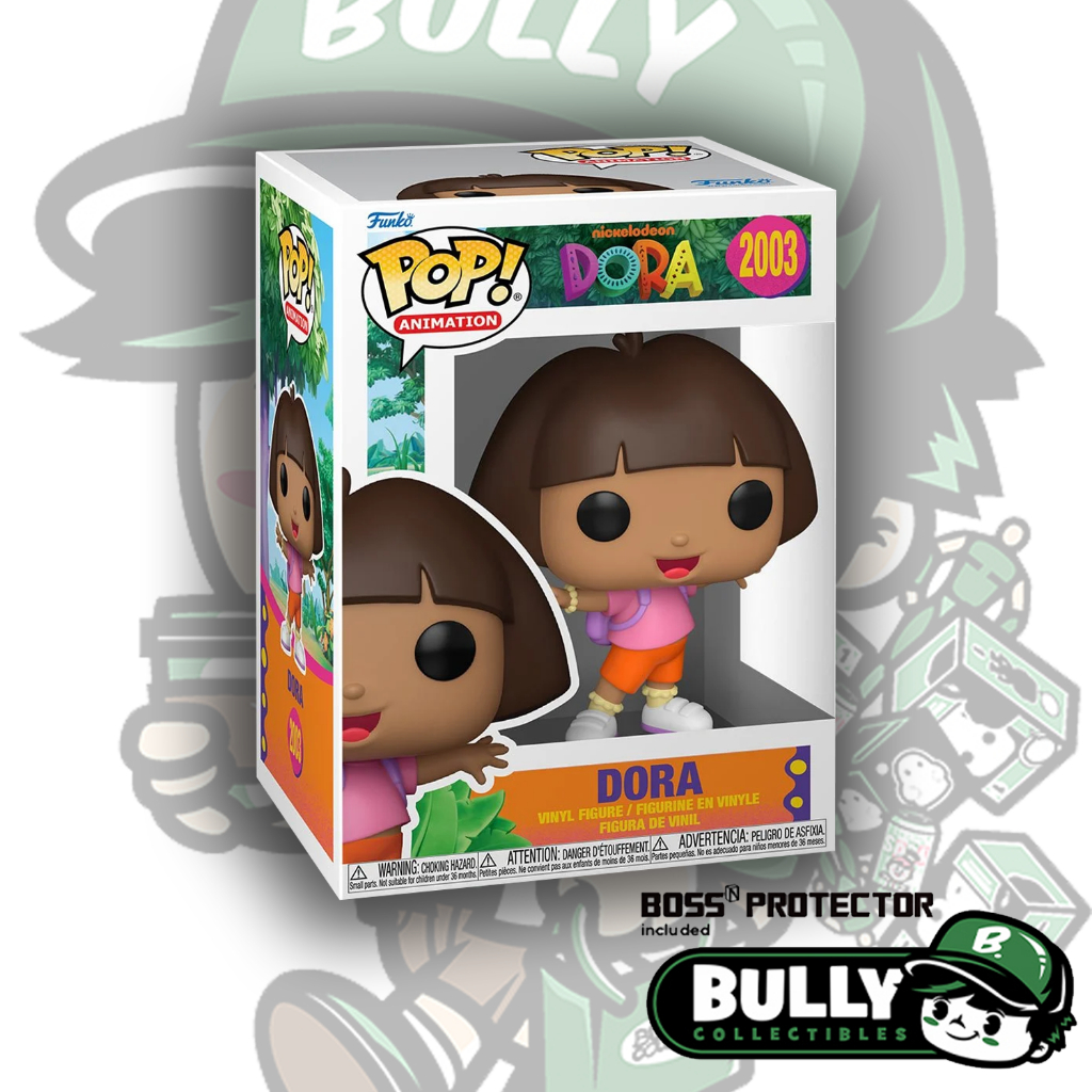 Funko POP! Animation: Dora the Explorer - Dora 2003 With Boss Protector ...