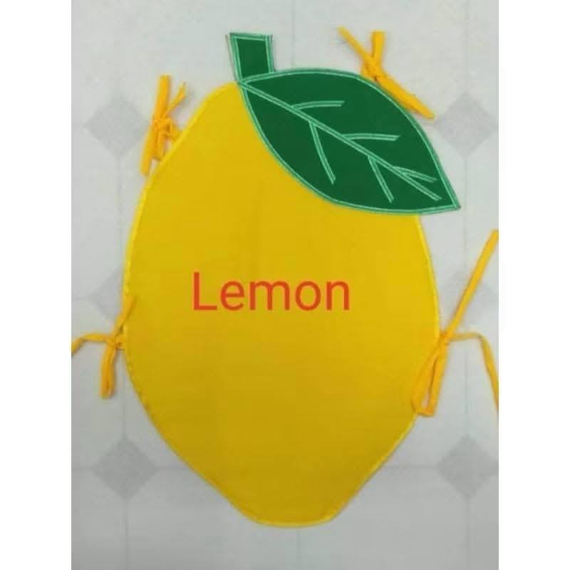 Nutrition Month Lemon Vegetables and Fruits Cosplay Costume For Kids- School Event Costume ...