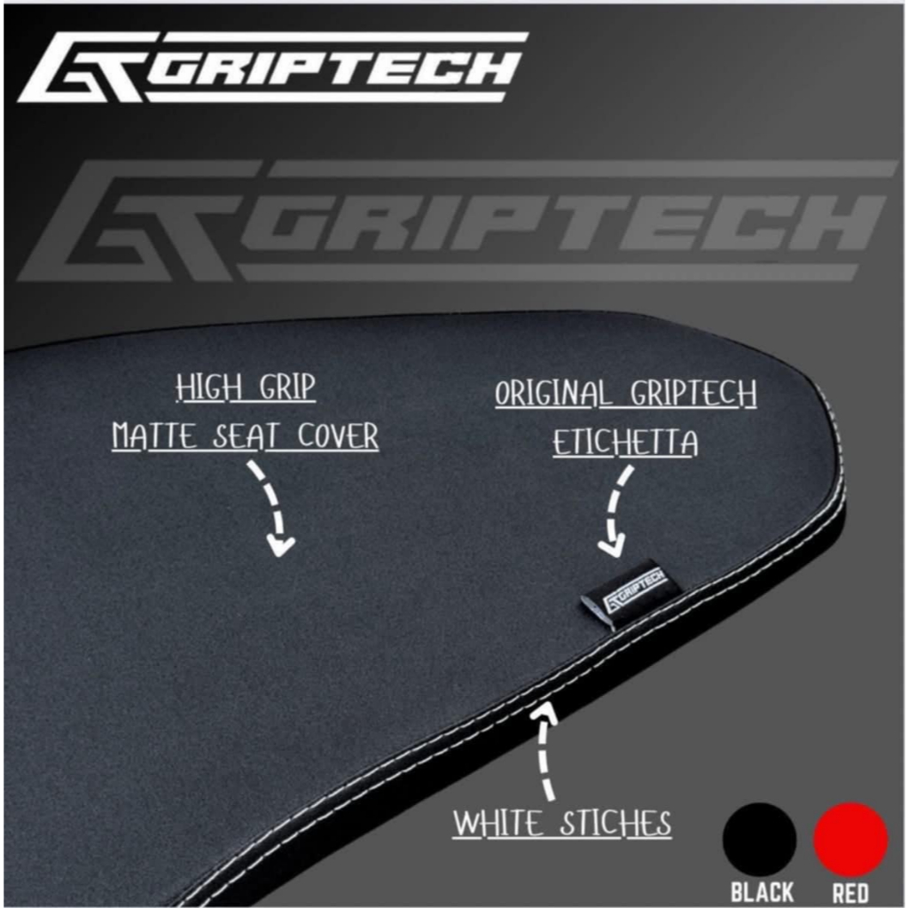 GRIPTECH FLAT SEAT FOR NMAX V1 V2/AEROX V1 V2/PCX160/ADV160/MXI/M3/GIORNO/RAIDER CARB/FI/ CLICK ...