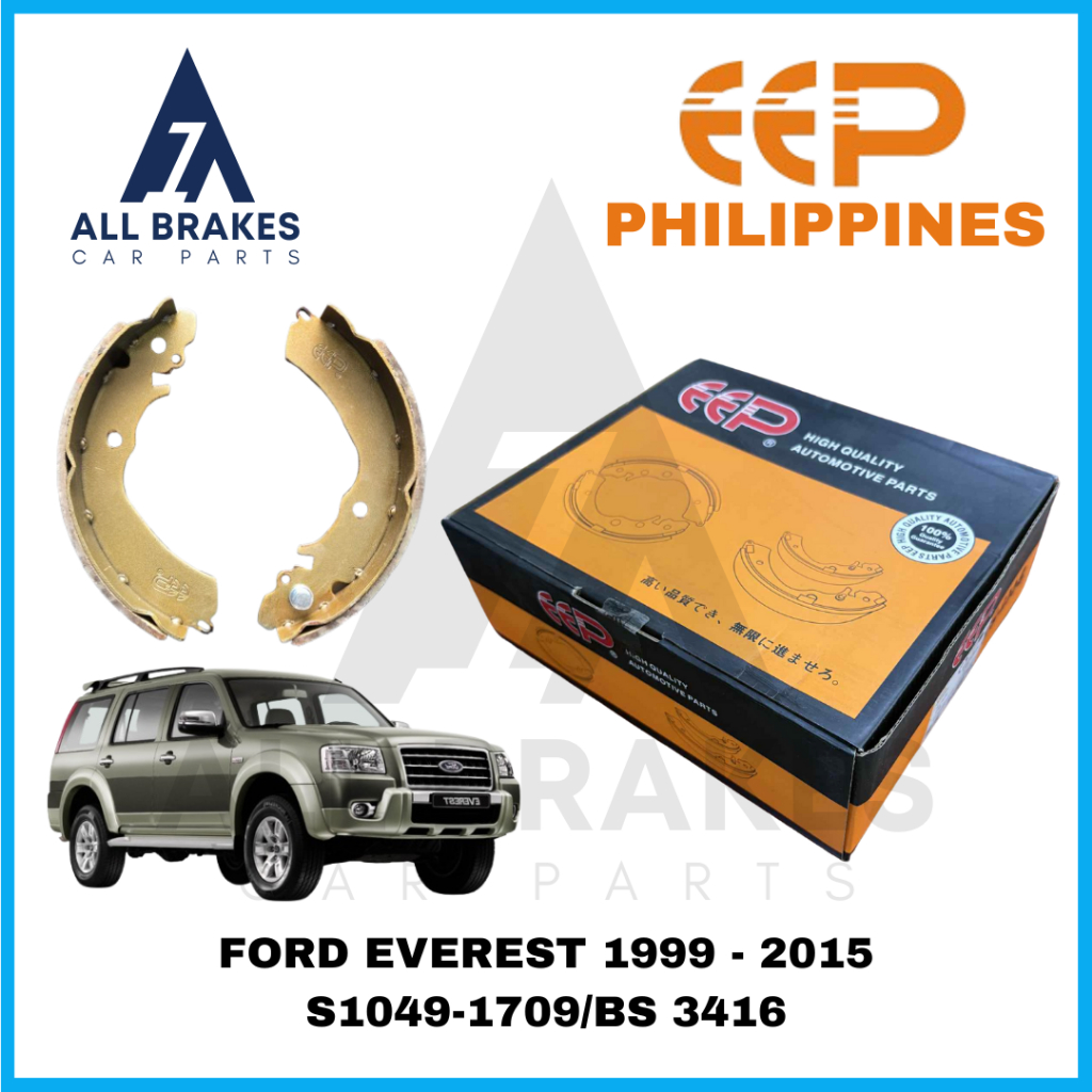 EEP BRAKE SHOE ASSEMBLY FOR FORD EVEREST 1999-2015 (EEP - S1049-1709/BS ...