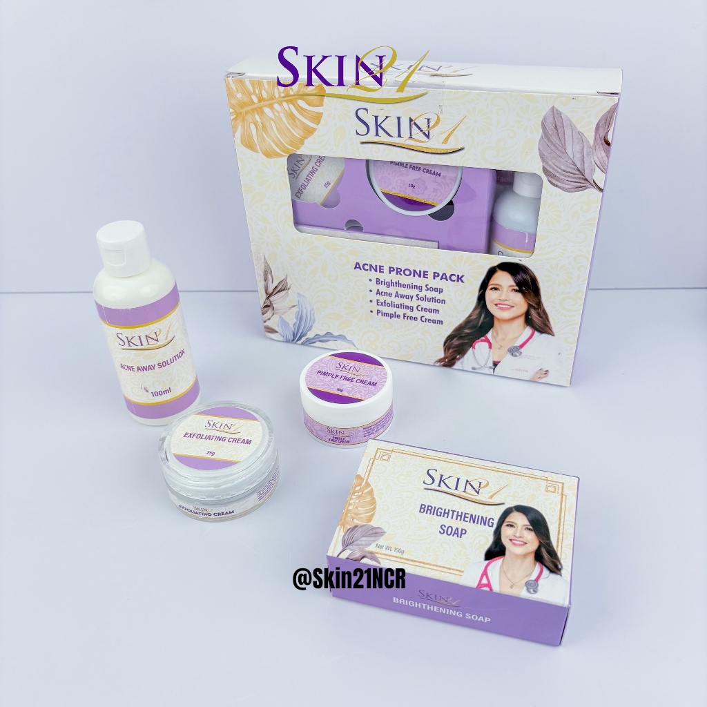 (PREMIUM) Skin21 Acne Prone Pack | Shopee Philippines