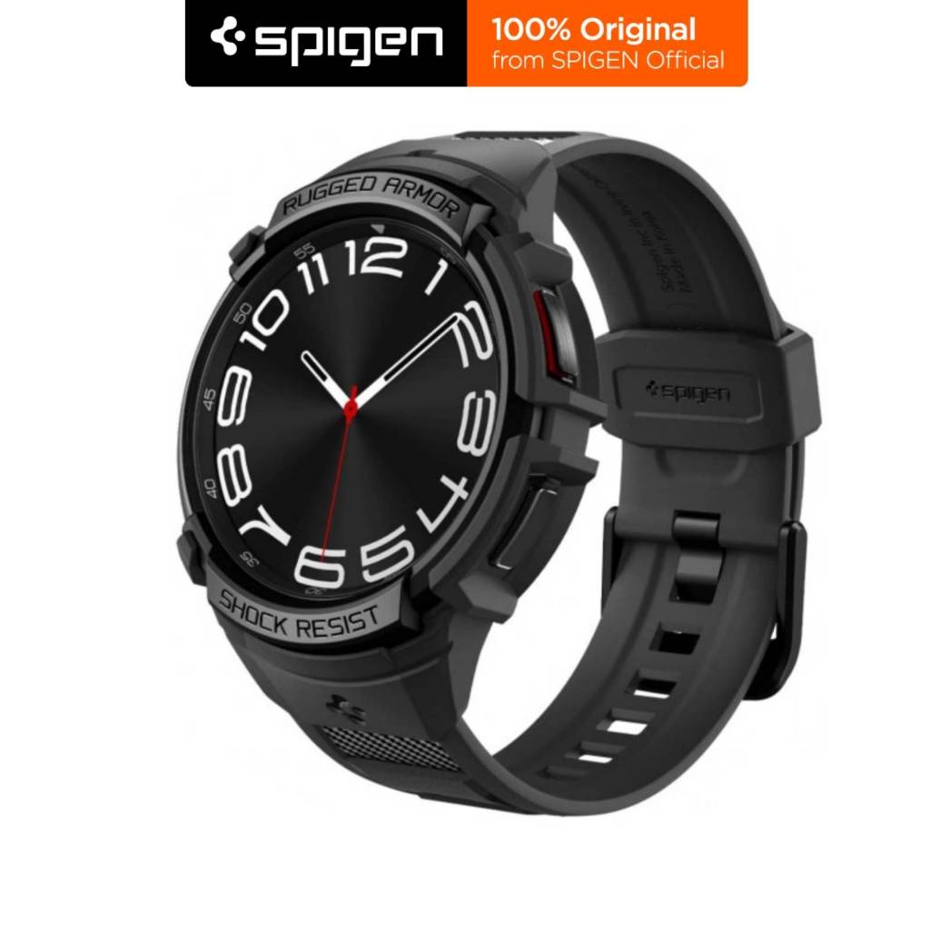 Spigen Galaxy Watch 6 Classic (43mm) Case Rugged Armor Pro | Shopee ...
