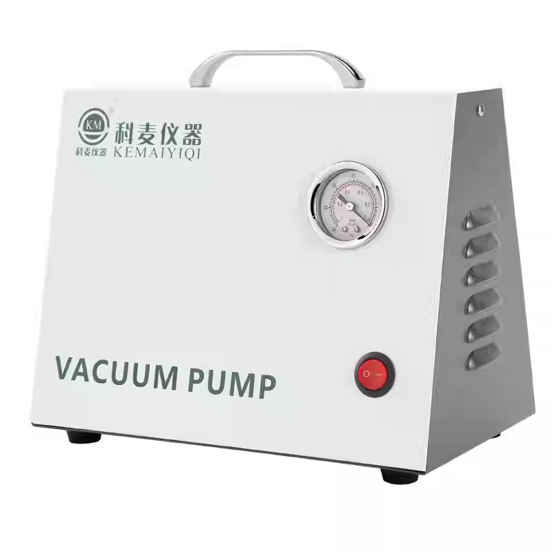 Oil-free diaphragm vacuum pump small positive and negative pressure ...
