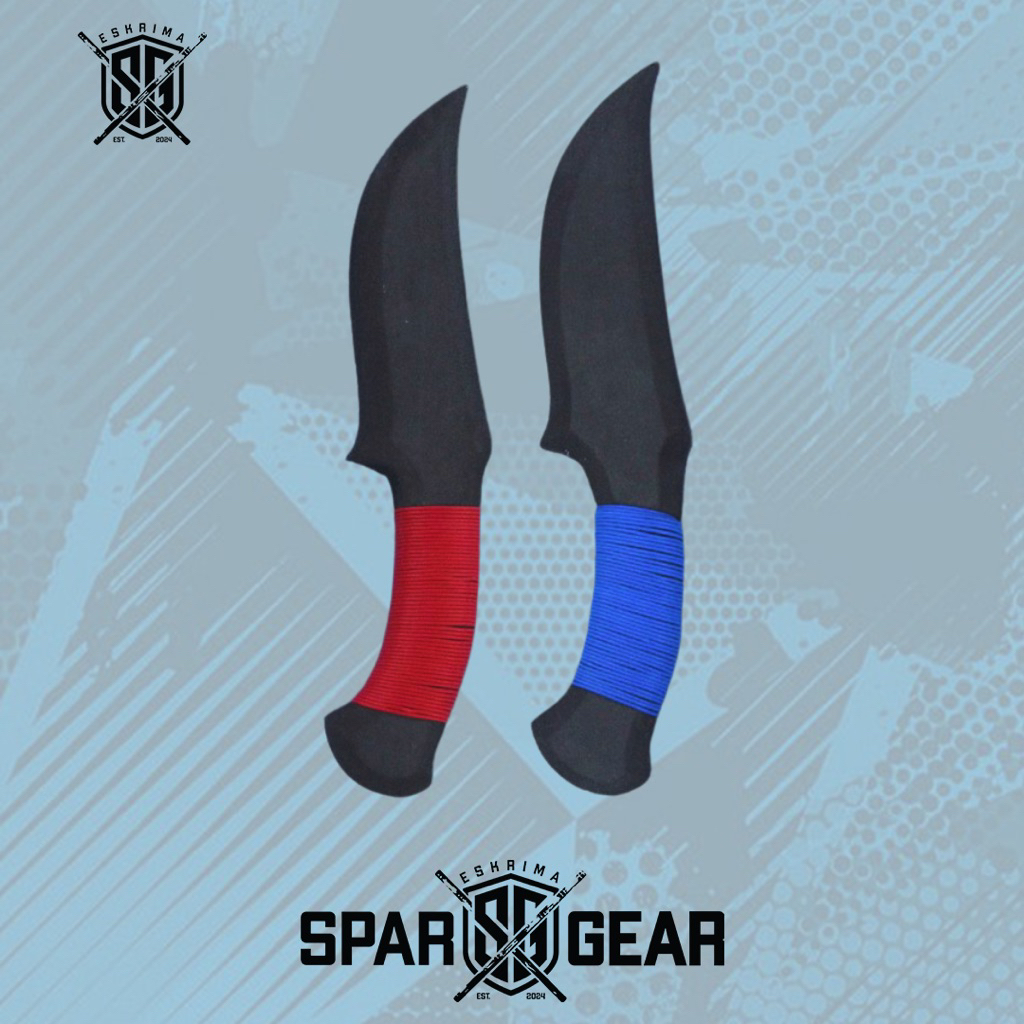 RUBBER DAGGER (red & blue) | Shopee Philippines