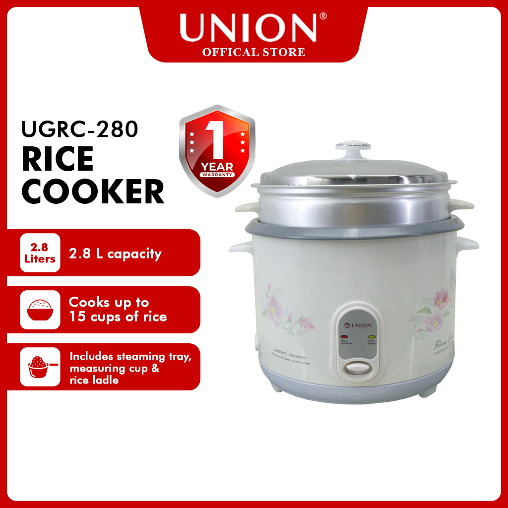 Union UGRC-280 2.8L Rice Cooker | Shopee Philippines