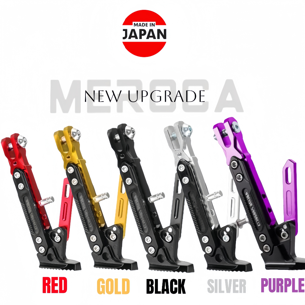 【COD】Motorcycle Side Stand Universal Adjustable Foot Side Support Stand ...
