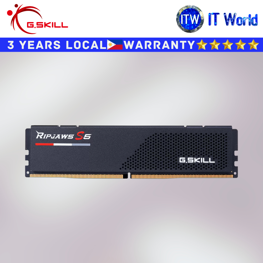 Itw | GSkill DDR5 32GB RAM(2x16GB) 6000 MTs Ripjaws S5 Intel XMP (F5 ...