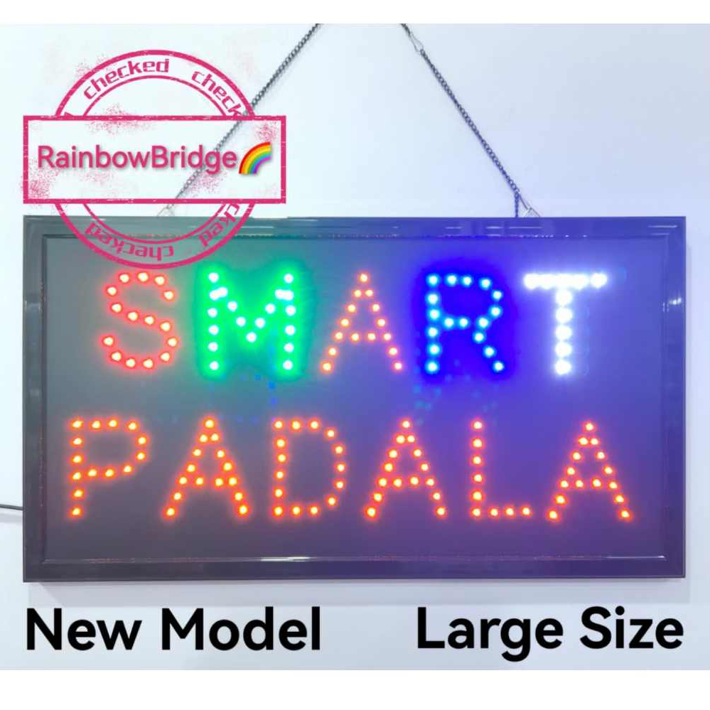 SMART PADALA - RAINBOW BRIDGE LED SIGNAGE (New-Small-Large) #SIZE ...