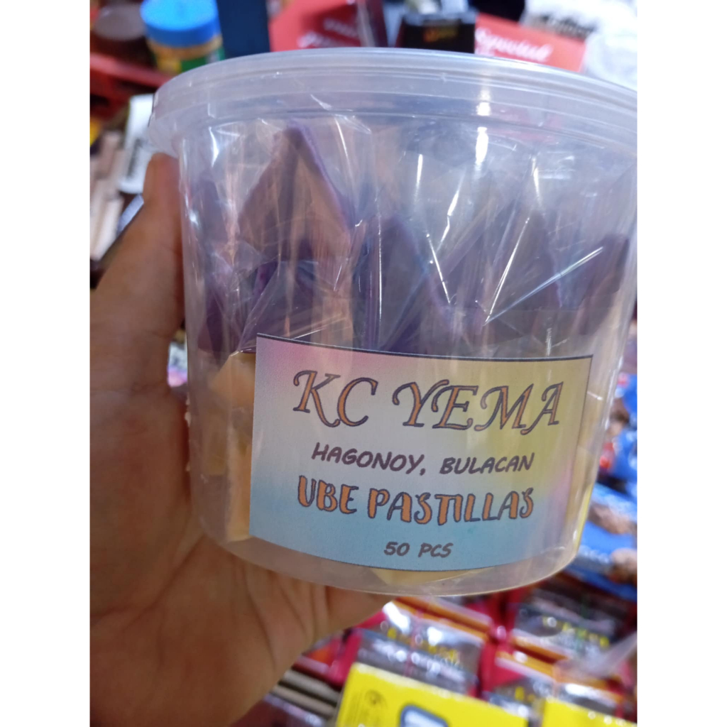 KC Ube Milk Pastillas in a tub | Shopee Philippines